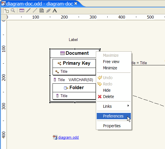 Eclipsedatabase Database Editor Preferences Table
